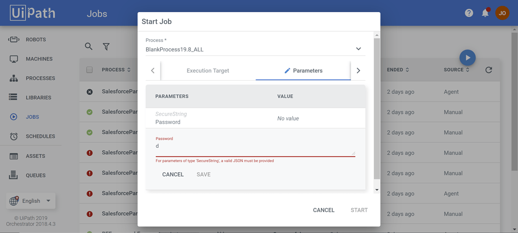 Securestring Parameter Help Uipath Community Forum