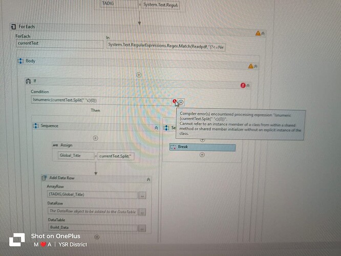 Get TADIG code and global title using regex - Studio - UiPath Community Forum