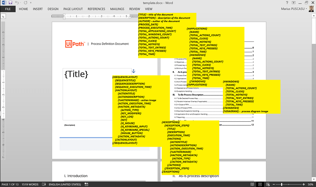 The easiest way to create your own Process Definition Document (PDD ...