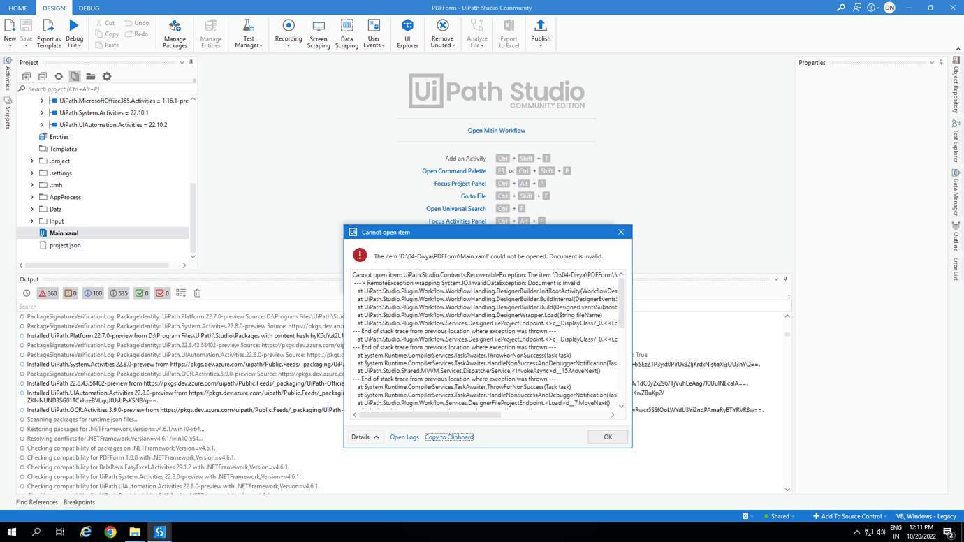 How to import Packages in uipath - Studio - UiPath Community Forum