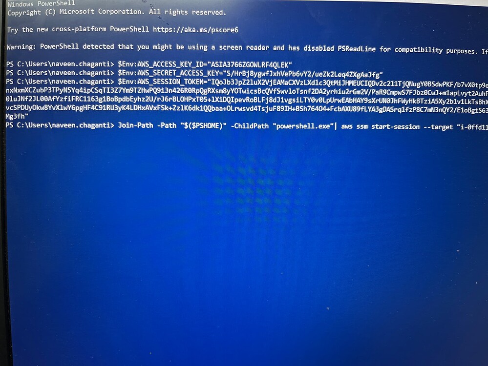 Invoke powershell unable to recognized aws keyword - Studio - UiPath ...
