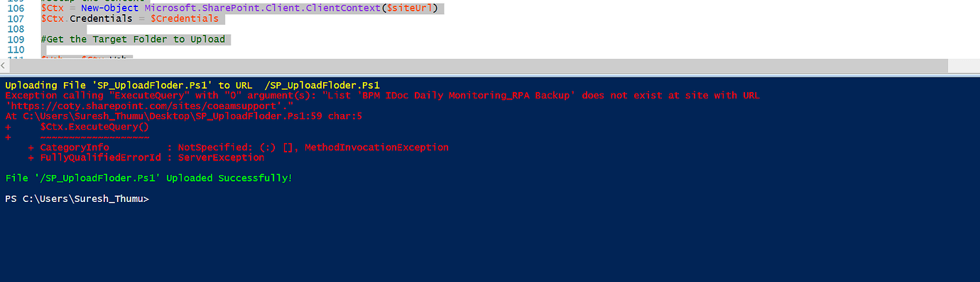 How to download a sharepoint folder using power shell script ...