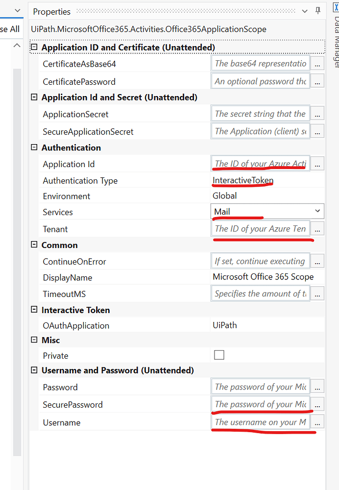 Need Help with MS O365 Authentication - Activities - UiPath Community Forum