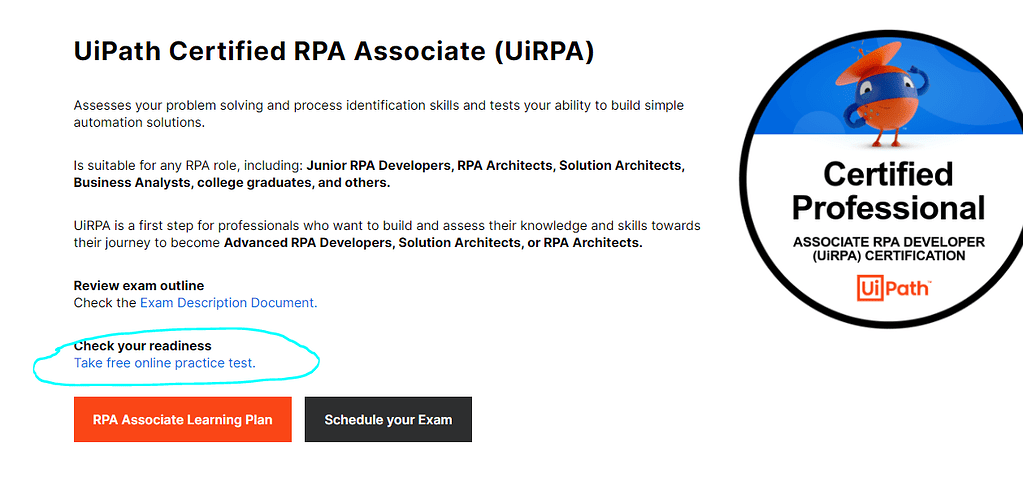 UiPath RPA Associate Practice Test - No Longer Available ...