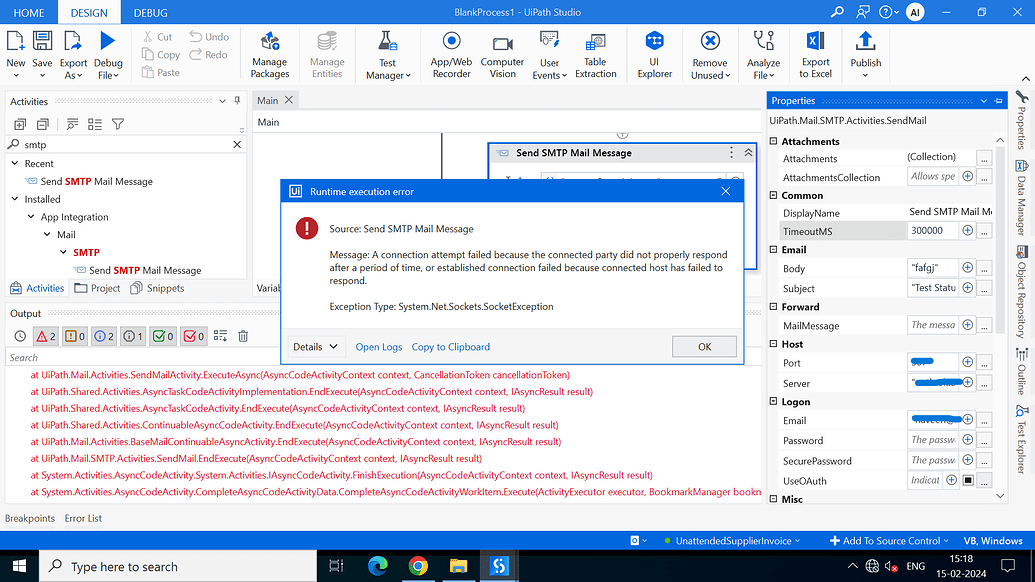 How to send an outlook mail in UiPath - Activities - UiPath Community Forum