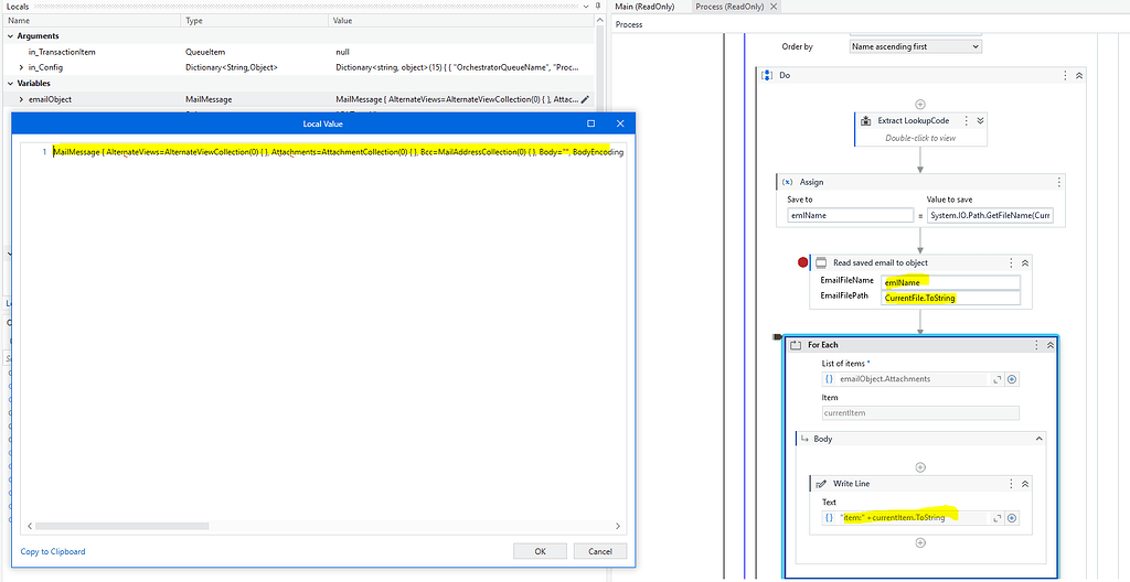 Trouble saving Attachments from .eml Files Using Trouble saving Attachments from .eml Files Using