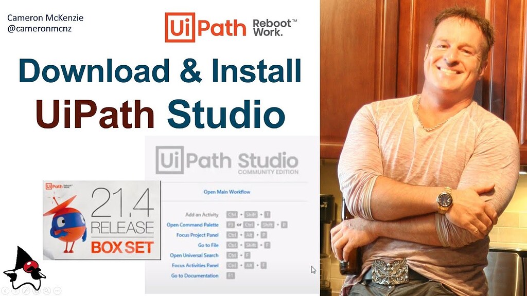 Download & Install UiPath Studio CE 21.4 - Video Tutorials - UiPath ...