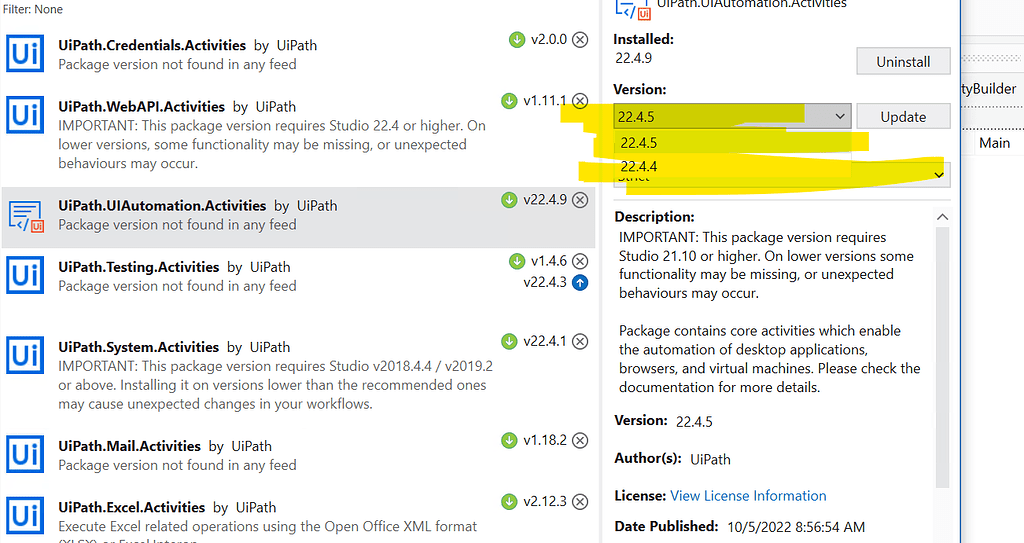 Official UiPath Package manager website id DOWN? - Studio - UiPath ...