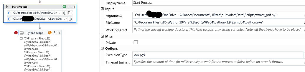 Unable to invoke python file into UiPath process - Activities - UiPath Community Forum