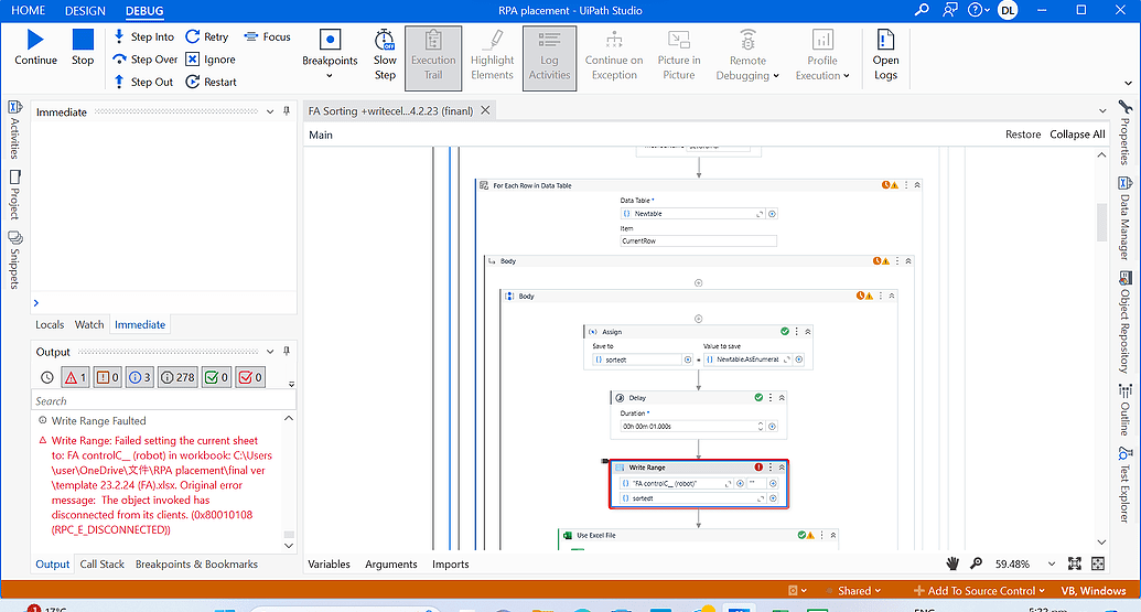 Can anyone help me edit the workflow - Studio - UiPath Community Forum