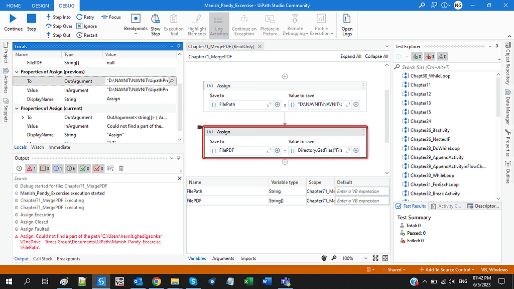 Merged File Error - Studio - UiPath Community Forum
