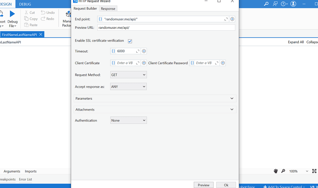 Issue with preview on HTTP Request Activity - Studio - UiPath Community ...