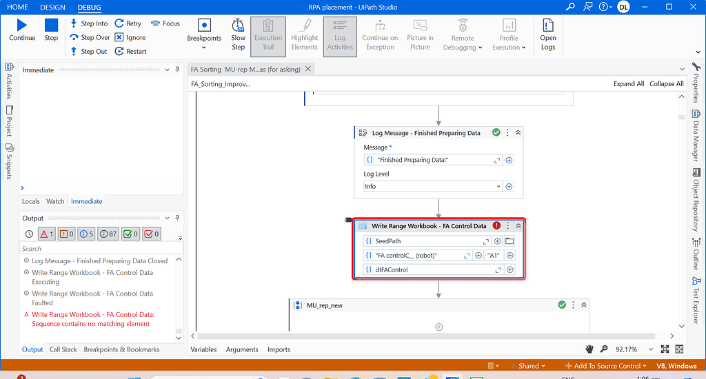 Write cell issue for specific file - Studio - UiPath Community Forum