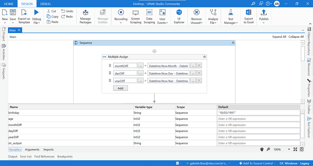 Birthday Calculator Forum UiPath Community Forum