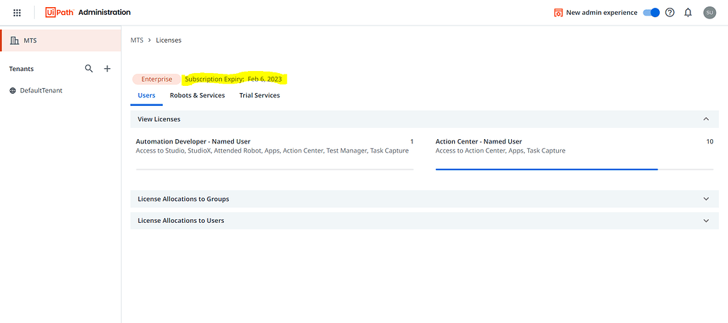 Uipath License Expiry Info Orchestrator Uipath Community Forum