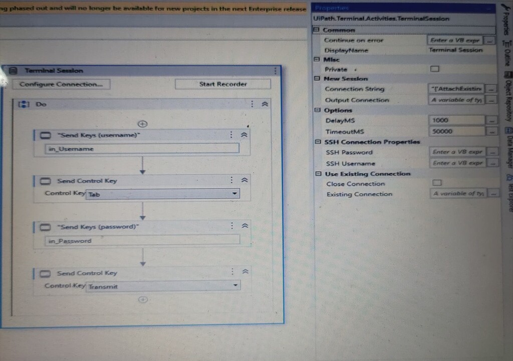Mainframe automation application is closing automatically - Studio ...