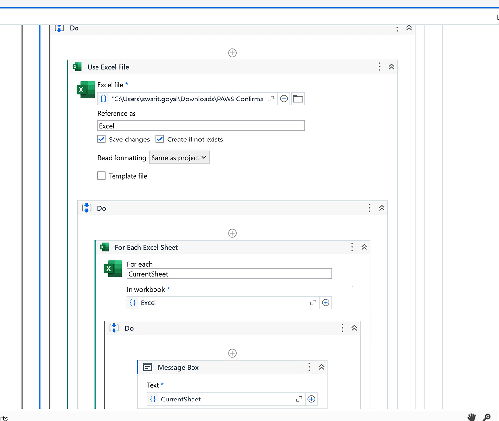 Hot To Get All Excel Sheet Name In Modern Excel Activity Studio