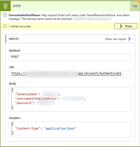 Connecting Power Automate flow to send API requests to On-Premise Orchestrator - Orchestrator ...