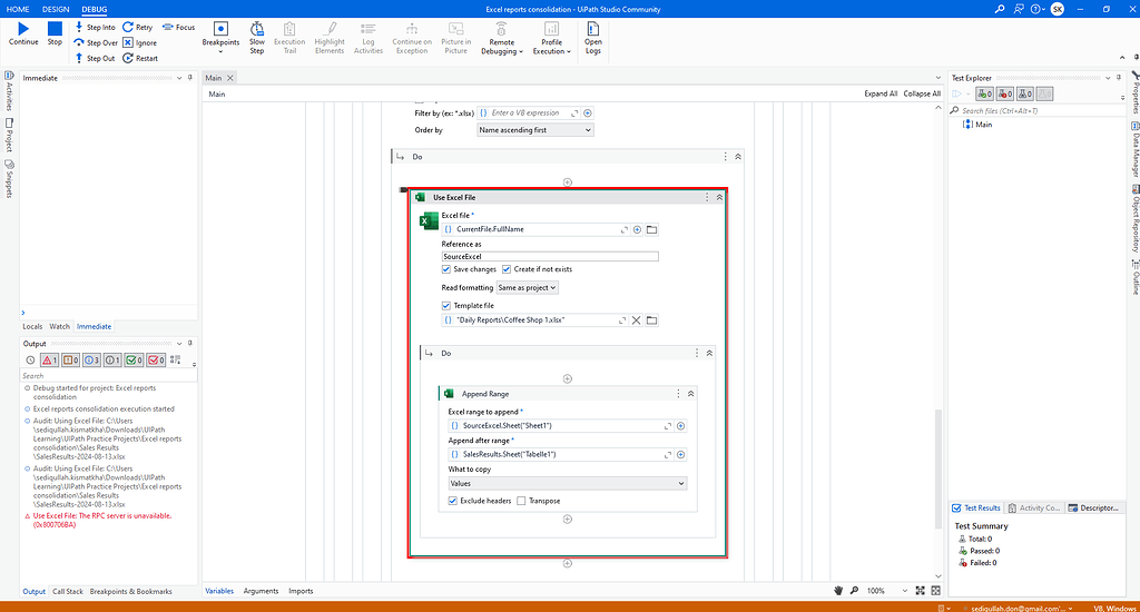 Automation Developer Associate Training - Activities - UiPath Community ...