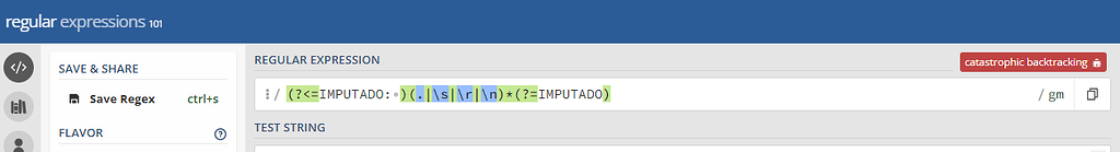 Regex Matches between two strings Regex Matches between two strings