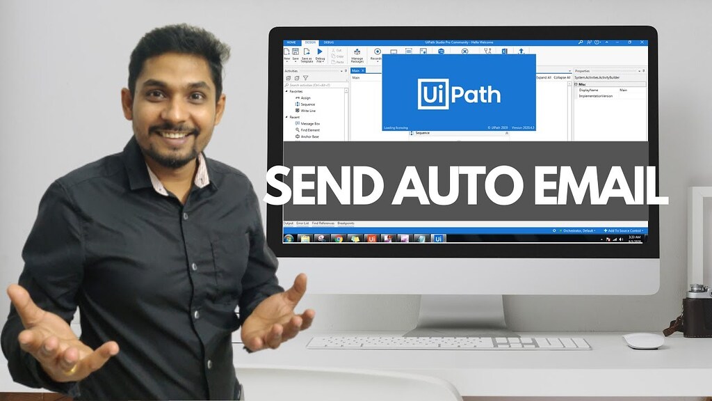 Learn How to Send Emails Using UiPath - Tutorial for Beginners - Video ...