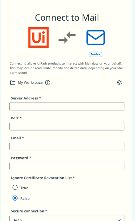 How to configure SMTP mail server - Studio - UiPath Community Forum
