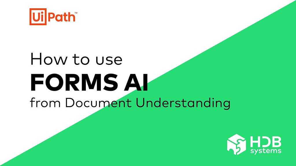 Document Understanding - How to create extractors using Forms AI - Video Tutorials - UiPath ...