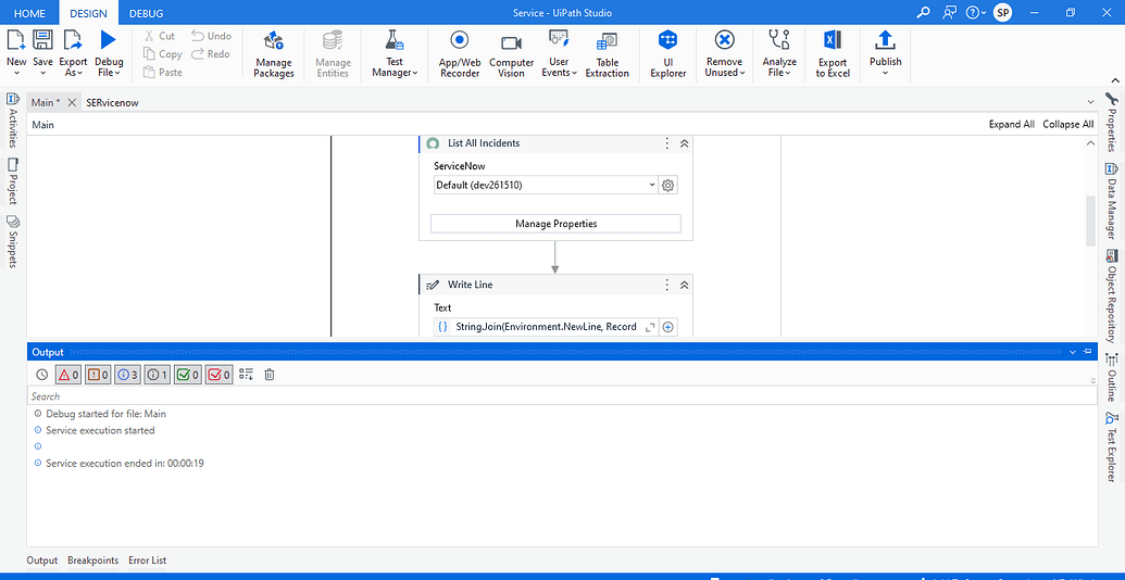 ServiceNow activities - Activities - UiPath Community Forum