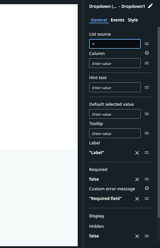 How to build a dropdown in UiPath apps - Page 2 - Help - UiPath Community Forum
