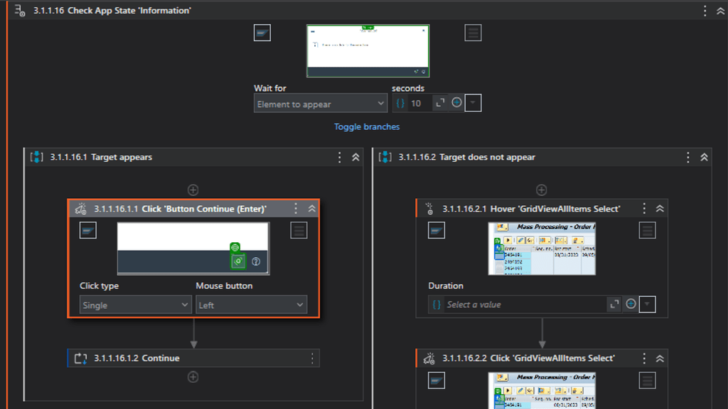Check App State Not Moving to 'Does not appear' - StudioX - UiPath Community Forum