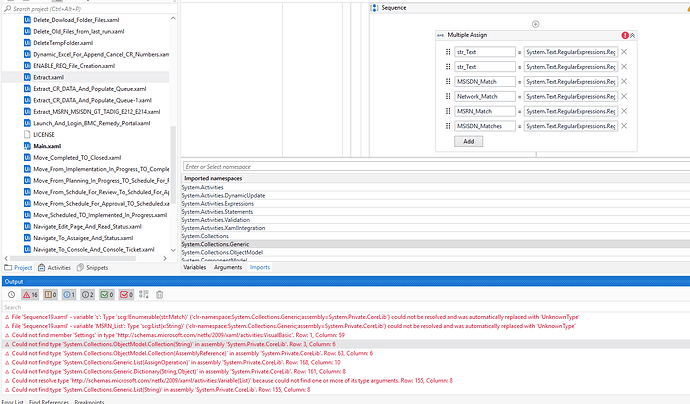 system.collections.generic.IEnumerable not taken my varibale scope - Studio - UiPath Community Forum