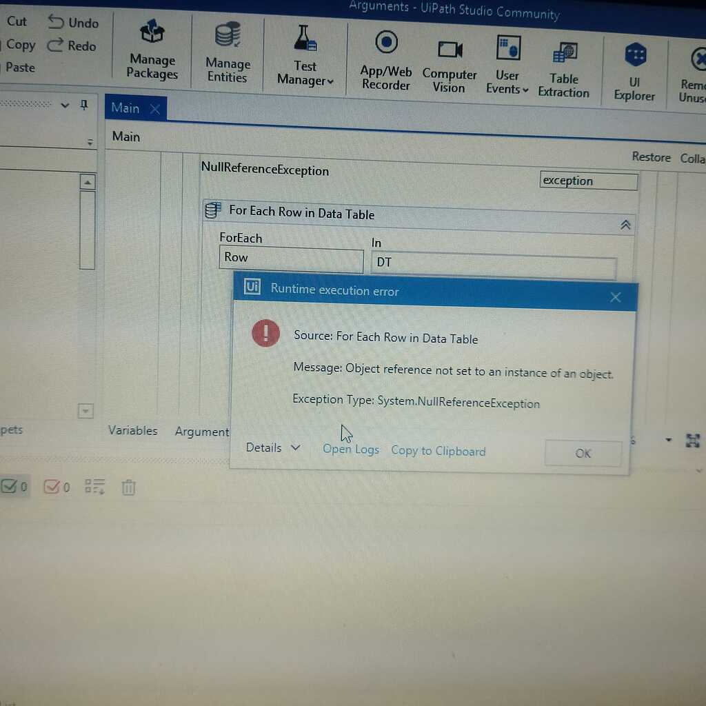 Can you please let me know why i am repeatedly getting this error,but i ...