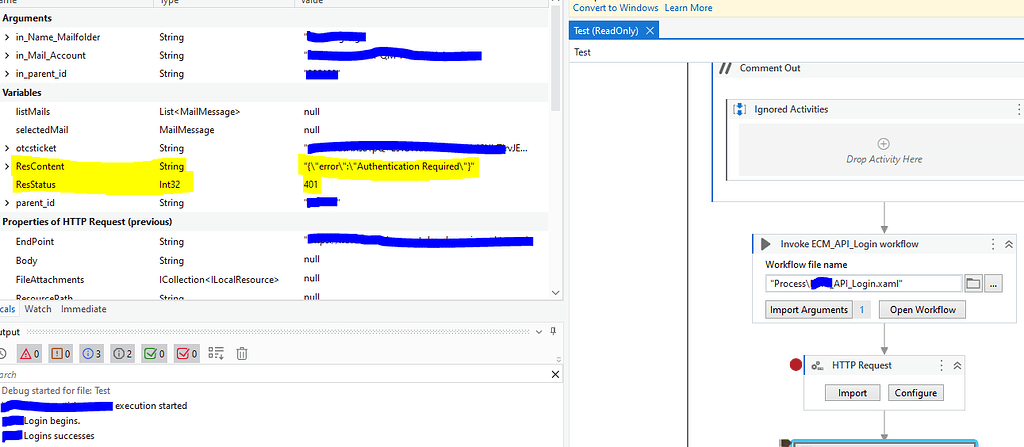 Http Request with status 401 - Activities - UiPath Community Forum