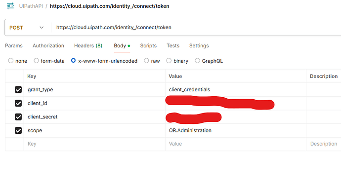 Orchestrator Authentication - Orchestrator - UiPath Community Forum