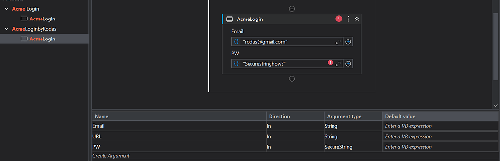 Created A Library That Was A Securestring Arg In Doesn T Work Activities Uipath Community Forum