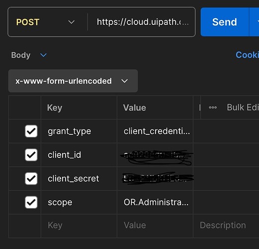Where to get Orchestrator API Token? - Orchestrator - UiPath Community Forum