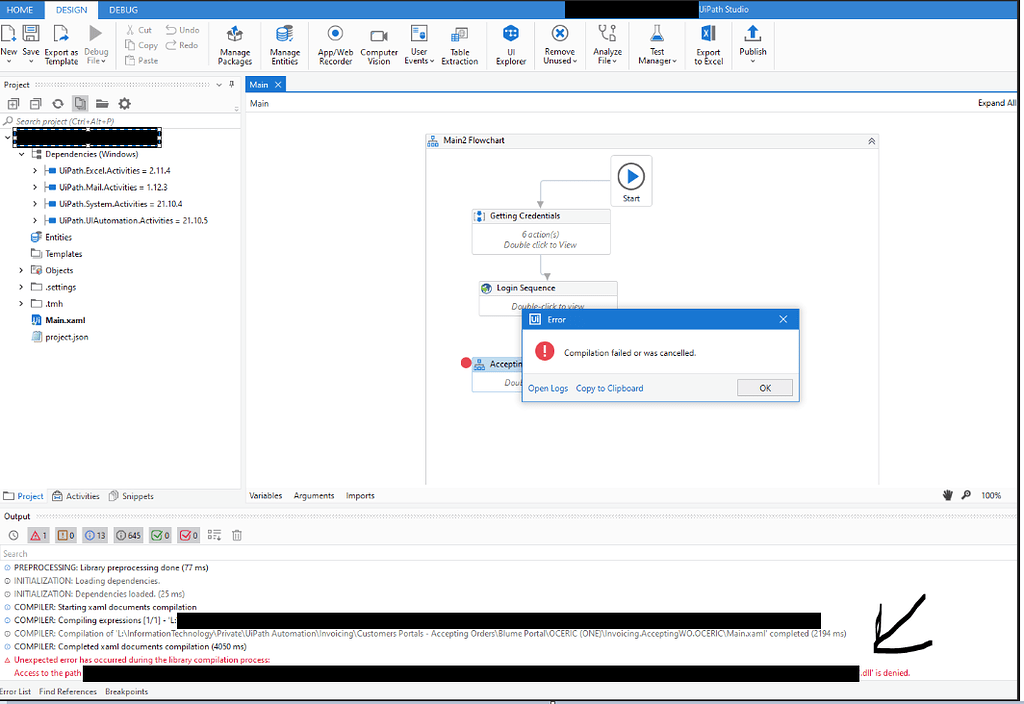How to move the targetFramework from "Windows-Legacy" to "Windows ...