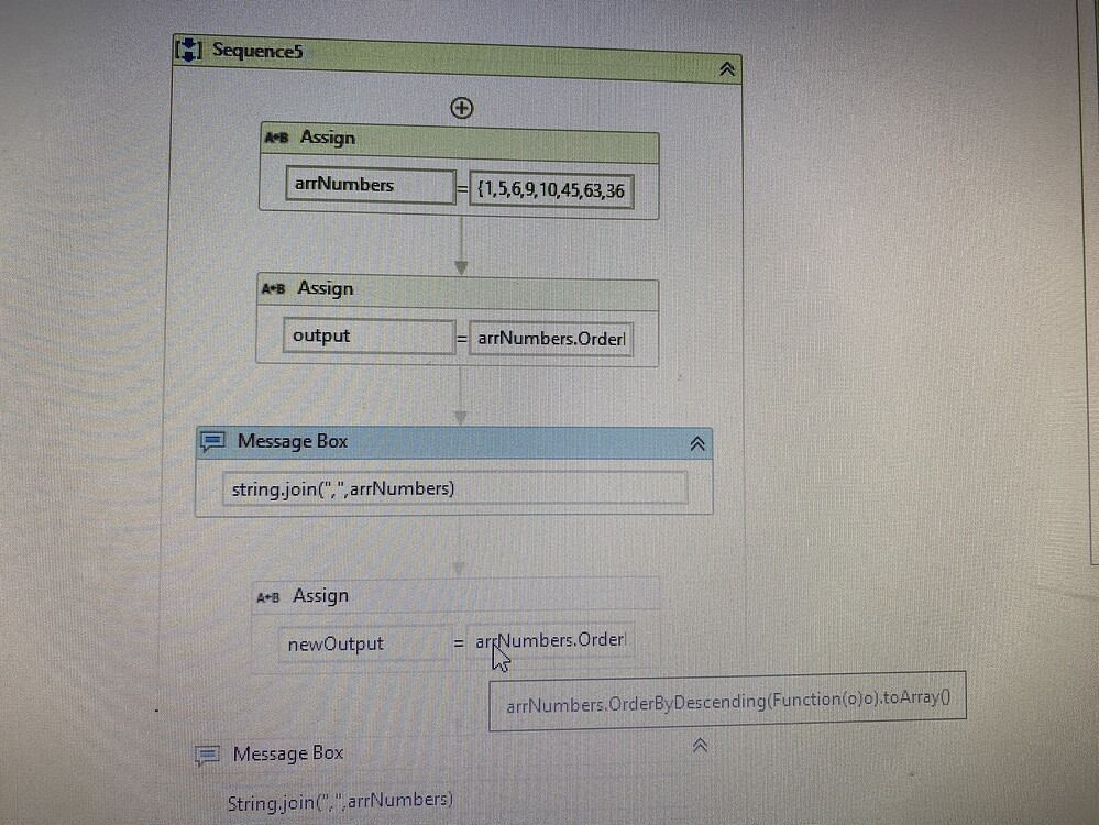 Linq Query For Array Sort Activities Uipath Community Forum