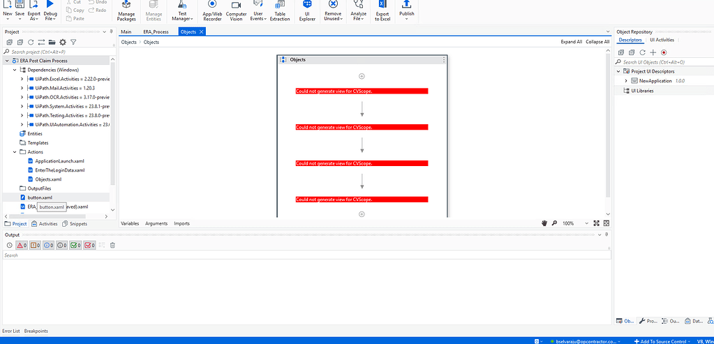 Computer Vision Recording and Project Reopening Issues - Studio ...