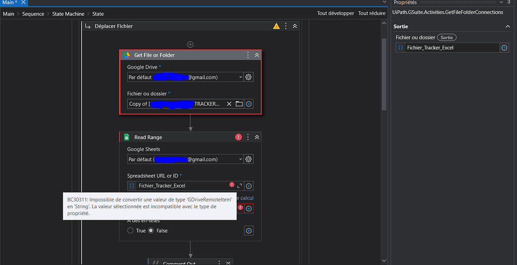 Can't read excel file on Gsuite - Activities - UiPath Community Forum Can't read excel file on Gsuite - Activities - UiPath Community Forum