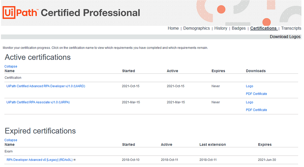 How to download the UiPath Advanced Certification? - Academy Feedback ...