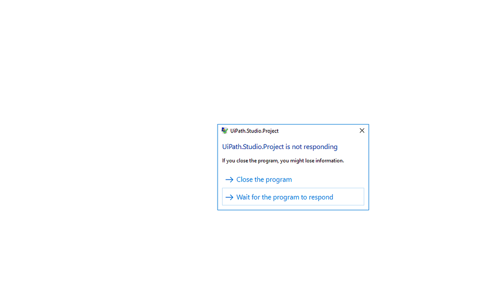 Adding Dependencies Slow Load for 3 Minutes (UiPath.Studio.Project.exe ...