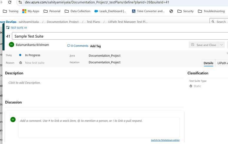 UiPath Test Manager Connect Aka Planview Tasktop: Test Set Integration ...