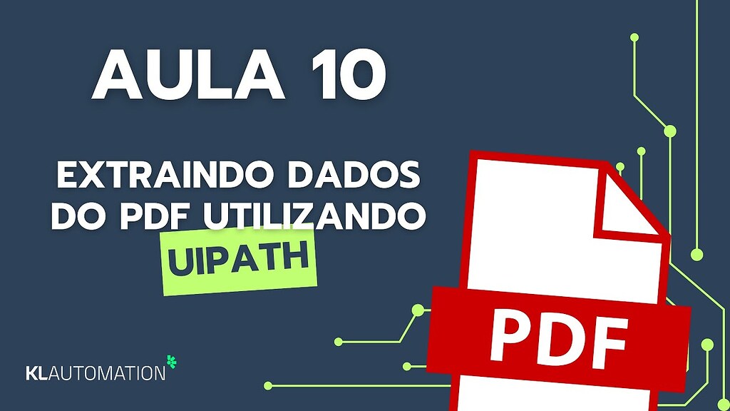 RPA: Como Extrair Dados de PDF com UiPath – Tutorial Simples e Eficiente! - Other activities ...