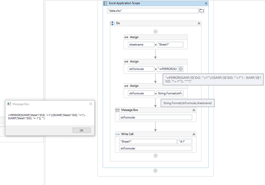 Pass Dynamic Sheet Name Excel Formula Studio UiPath Community Forum