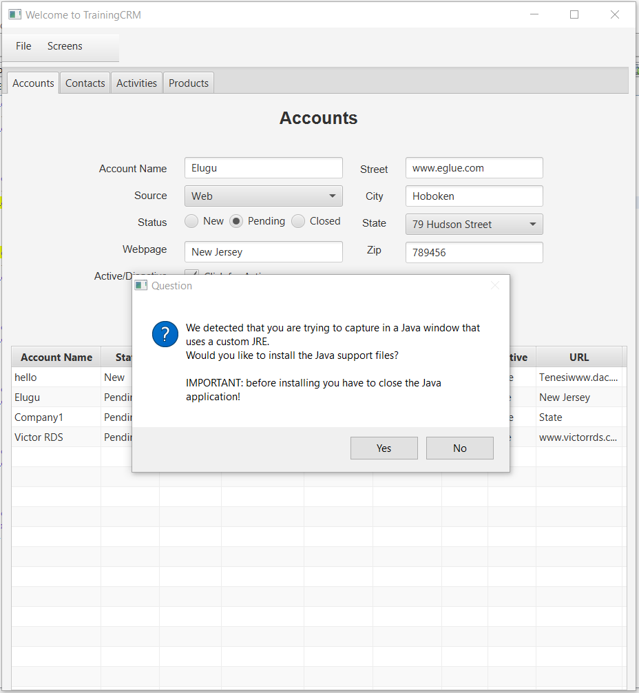 JavaFX Based Desktop Application Support For Automation how Help 