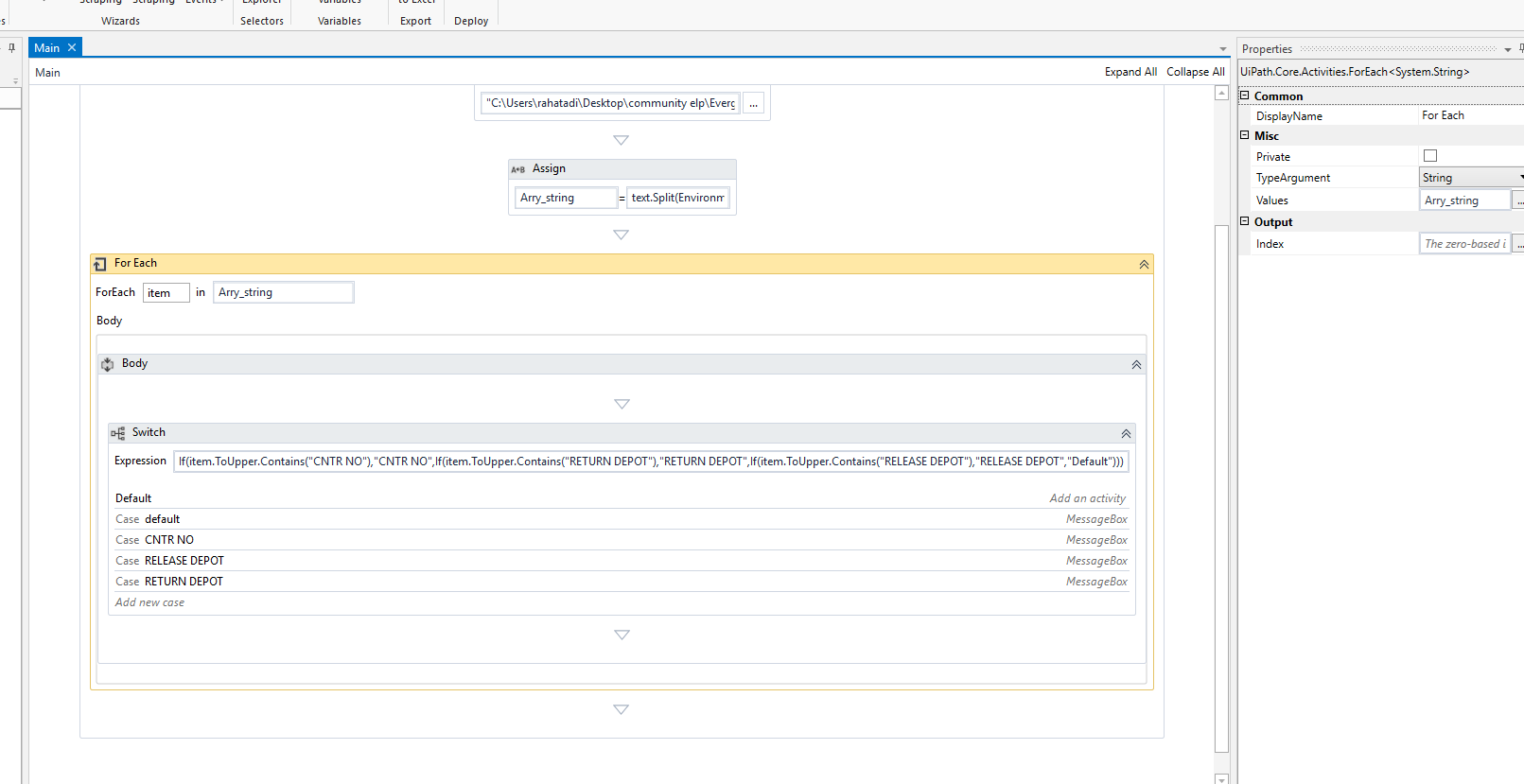 Get data from unstructured PDF - Help - UiPath Community Forum
