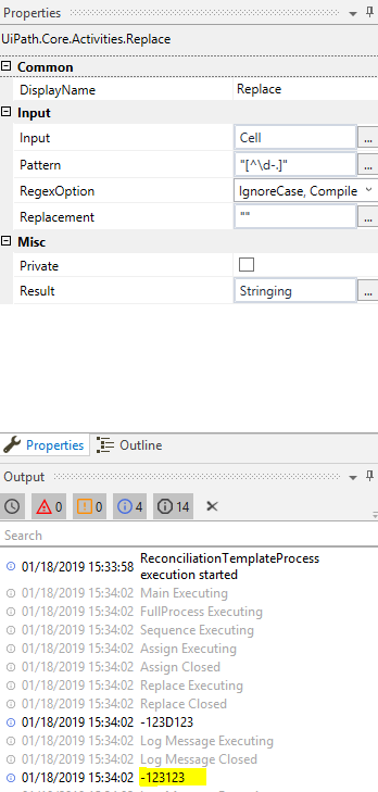 Replacing Non numeric Characters Help UiPath Community Forum