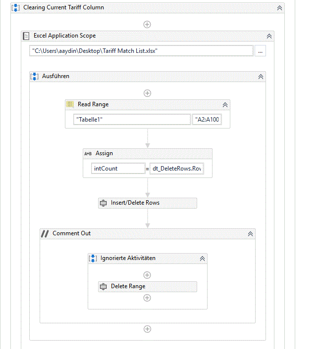 Delete Range Help UiPath Community Forum