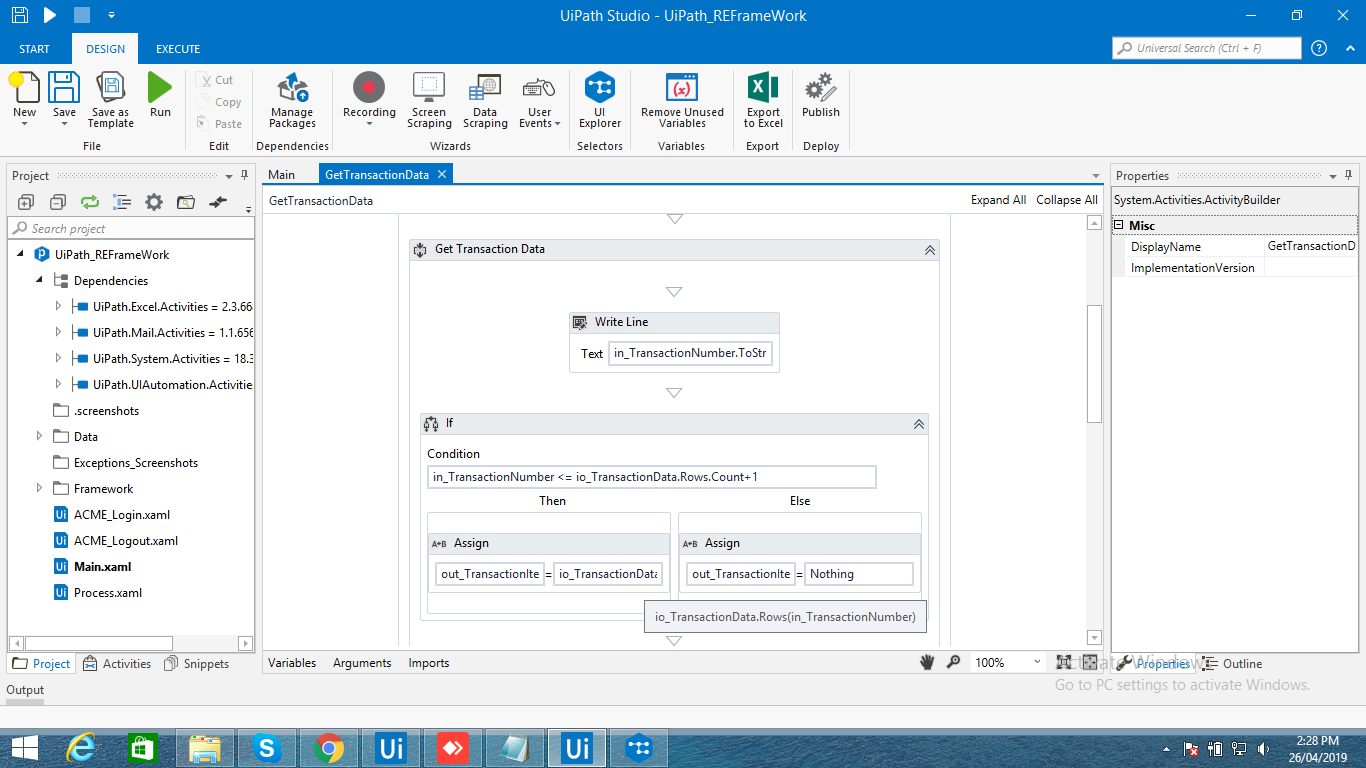 ReFramework - incrementing transaction number - Help - UiPath Community ...